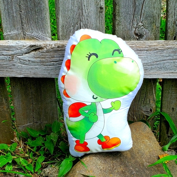 Evangelina's Closet | Toys | Super Mario Yoshi Pillow Pal New | Poshmark